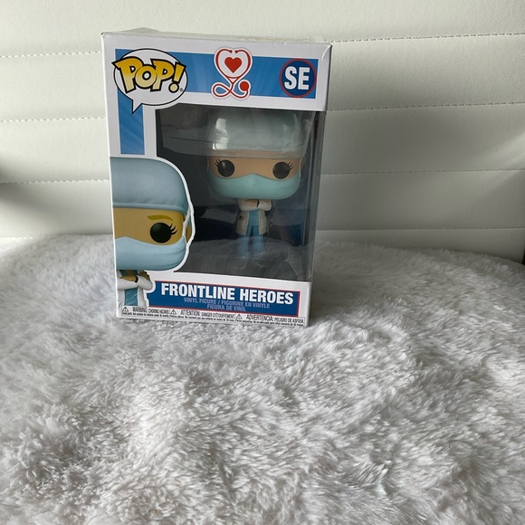 Funko | Toys | Funko Frontline Heroes Pop Vinyl Figure Blue And White ...